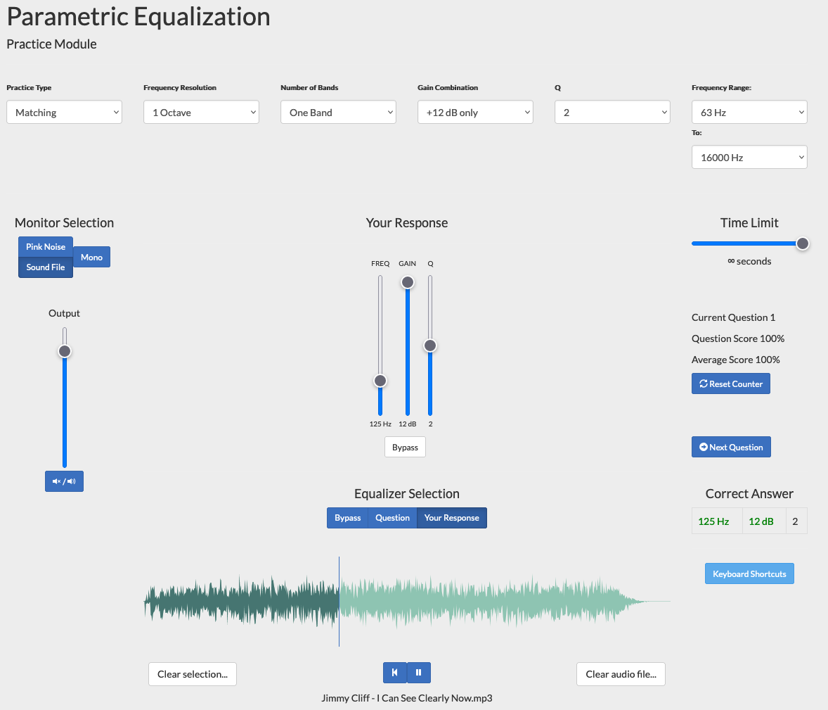 Golden Ears – technisches Gehörtraining Tontechnik
